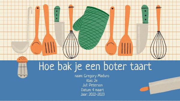 COOKING RECIPE