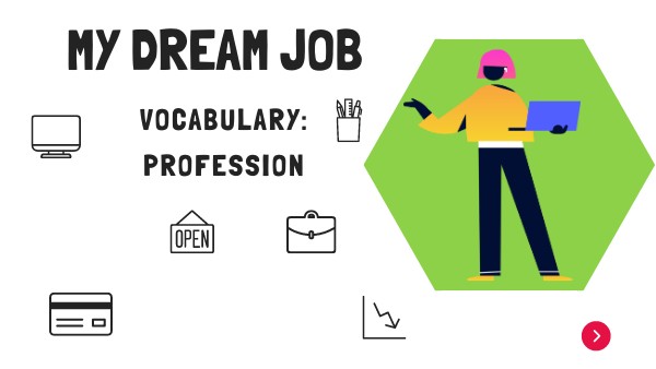My Dream Job - Vocabulary | Genially