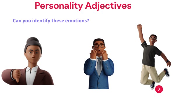 Personality Adjectives | Genially