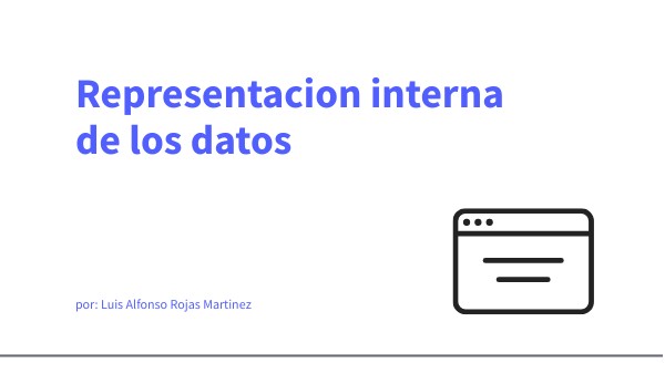 Representacion de los datos