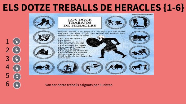 ELS DOTZE TREBALLS DE HERACLES | Genially