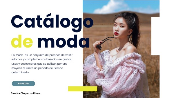 Catálogo de moda | Genially