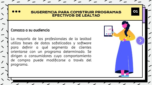 Sugerencia para construir programas efectivos de lealtad