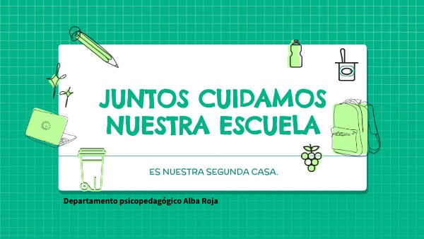cuido mi escuela