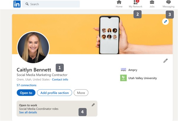 LinkedIn Interaction