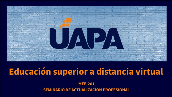 MFE-201 Seminario de actualización profesional | Genially