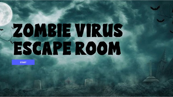 Zombie Virus Escape Room | Genially