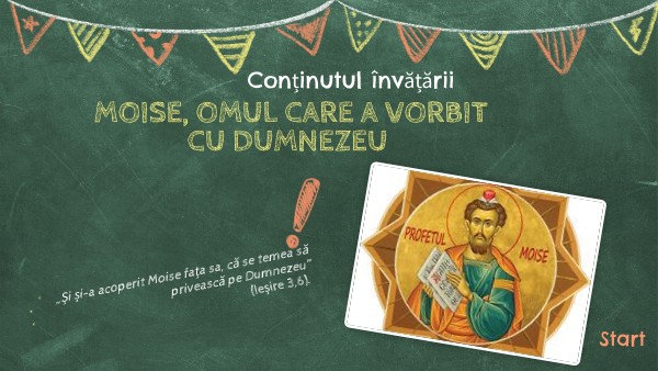 Moise, omul care a vorbit cu Dumnezeu | Genially