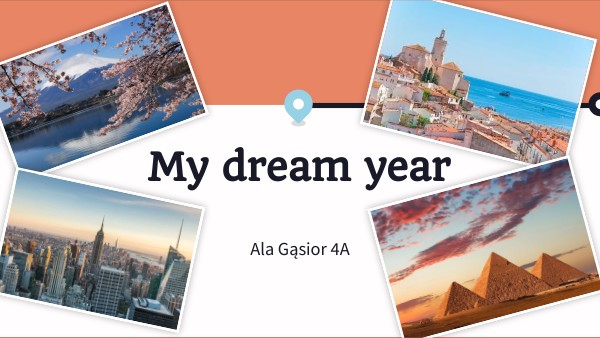 My dream year | Genially