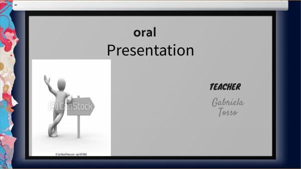 oral presentacion