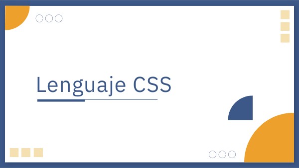 Lenguaje CSS | Genially
