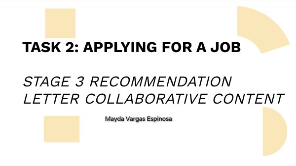 STAGE 4 Collaborative Stage | Genially