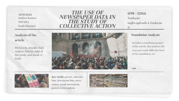 NEWSPAPER PRESENTATION | Genially