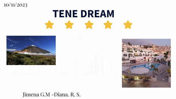 TENE DREAM | Genially