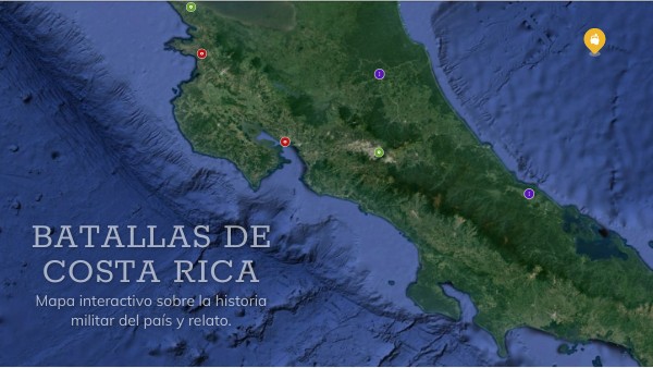 Ejemplo: Mapa de Batallas de Costa Rica | Genially