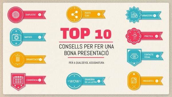 Top 10 consells per fer una bona presentació | Genially