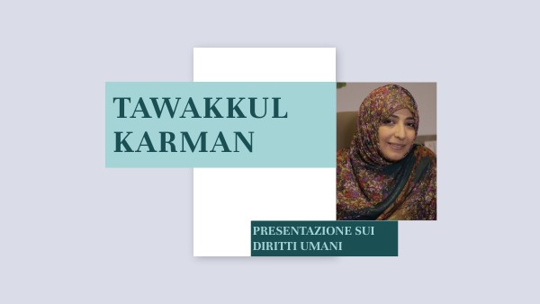 Tawakkul Karman | Genially