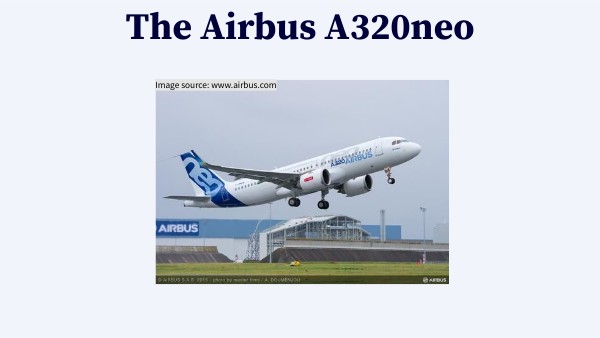 The Airbus A320neo | Genially