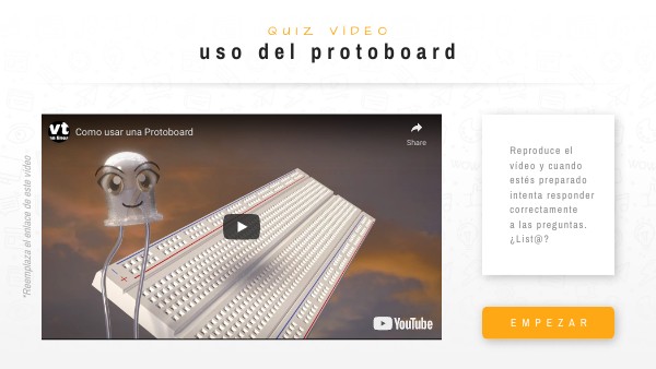 USO DEL PROTOBOARD