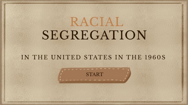 ségrégation racial aux usa 1960