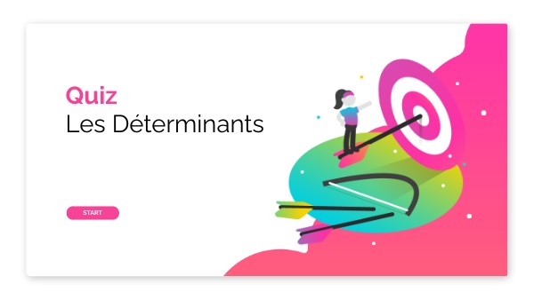LES DETERMINANTS QUIZ | Genially