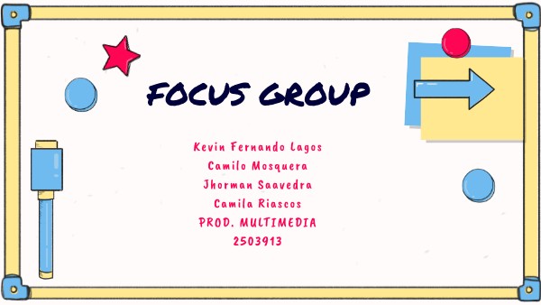 PRESENTACIÓN FOCUS GROUP
