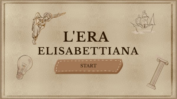 L'ERA ELISABETTIANA | Genially