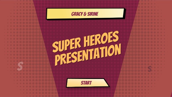 SUPERHEROES PRESENTATION | Genially