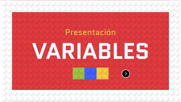 VARIABLES | Genially