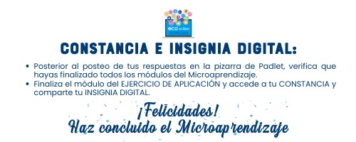 Instrucciones Finales