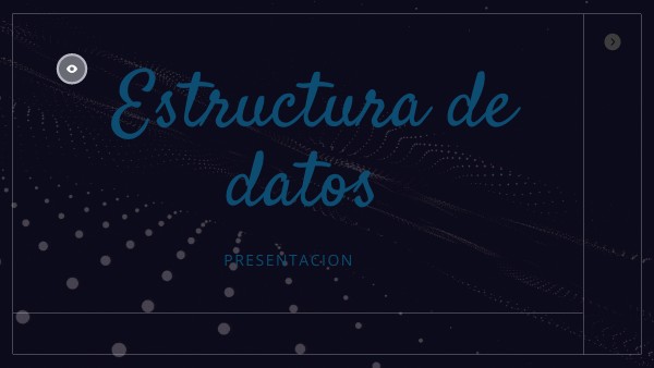 Estructura de base de datos