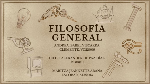 Filosofía General