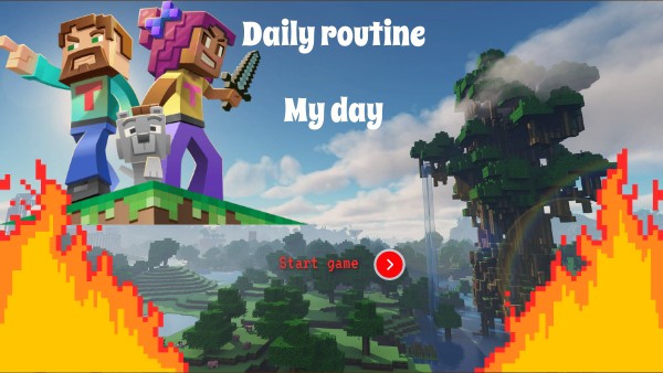 Minecraft My day | Genially