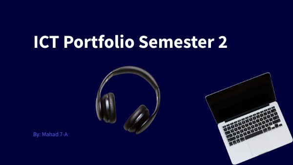 ICT Digital Portfolio