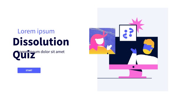 Dissolution quiz | Genially