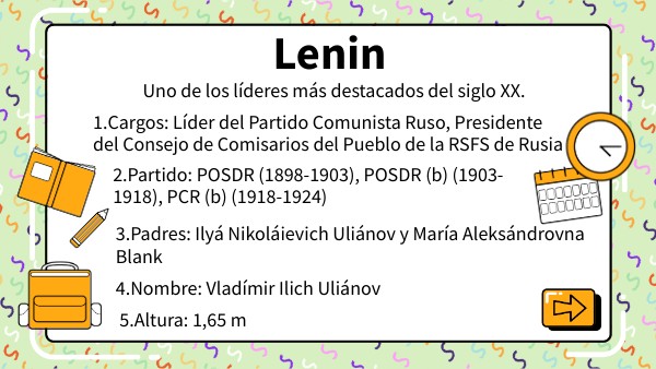 LENIN | Genially