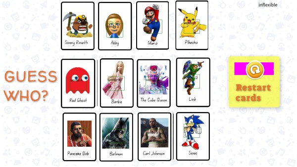 Guess Who Game | Genially