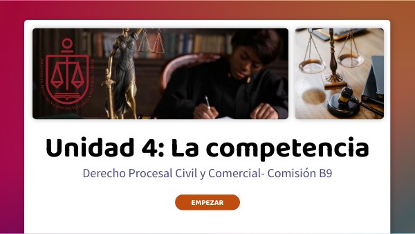 Unidad 4- La competencia | Genially