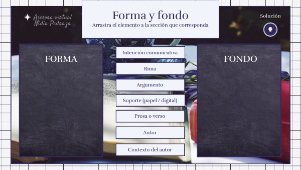 Forma y fondo | Genially