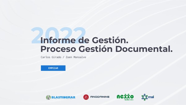 INFORME GESTIÓN DOCUMENTAL | Genially