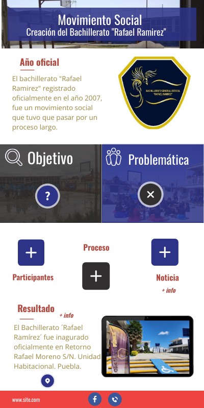 Movimiento social, Bachillerato Rafael Ramirez | Genially