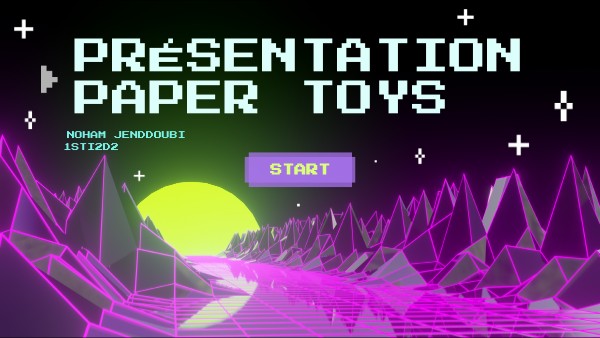 Présentation paper toys | Genially