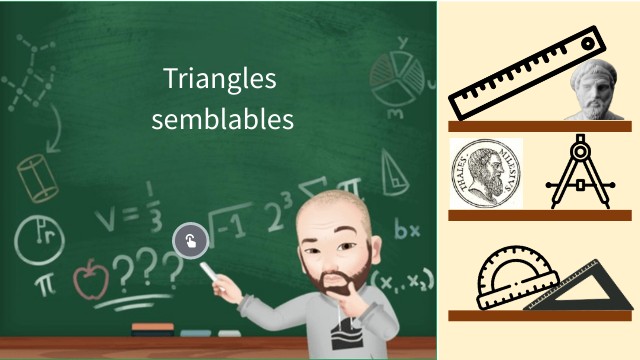 Triangles égaux/semblables | Genially