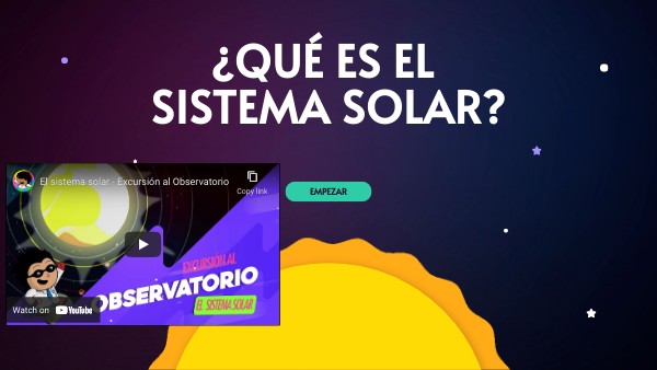 PRESENTACIÓN SISTEMA SOLAR | Genially