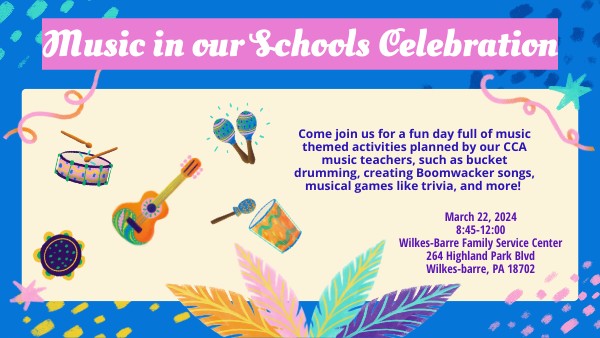 Music in Our Schools Flyer | Genially