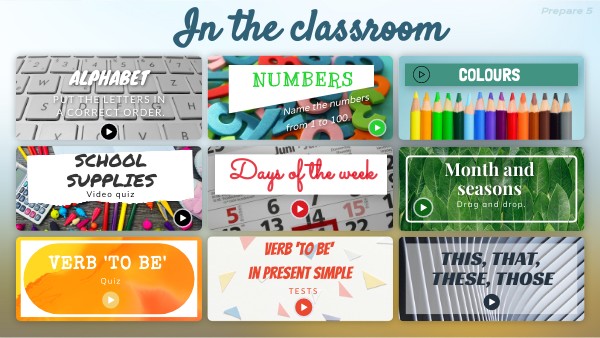 In the classroom | Genially