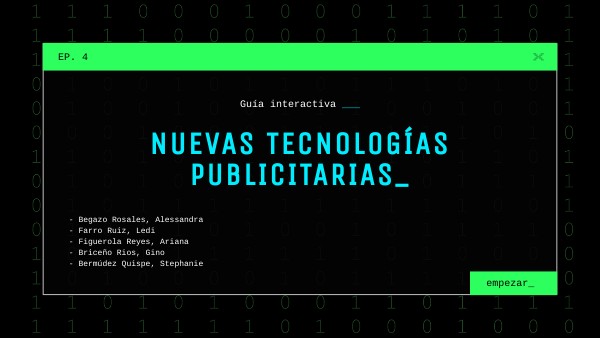 EP 4 - GRUPO 1 | Genially