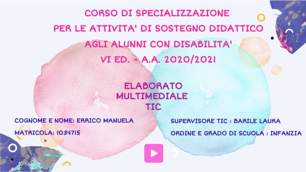 GIOCHIAMO CON LE FORME | Genially