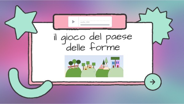 gioco il paese delle forme | Genially