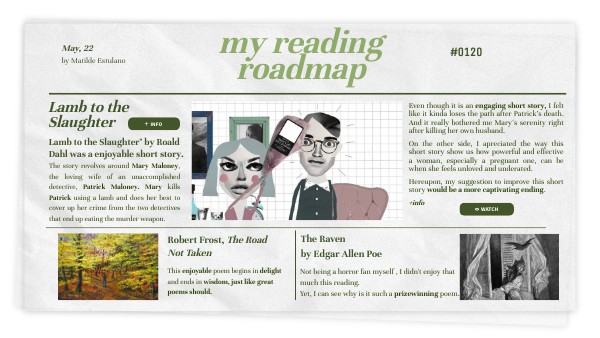 My reading roadmap | Genially
